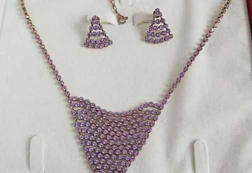 Ожерелье и серьги