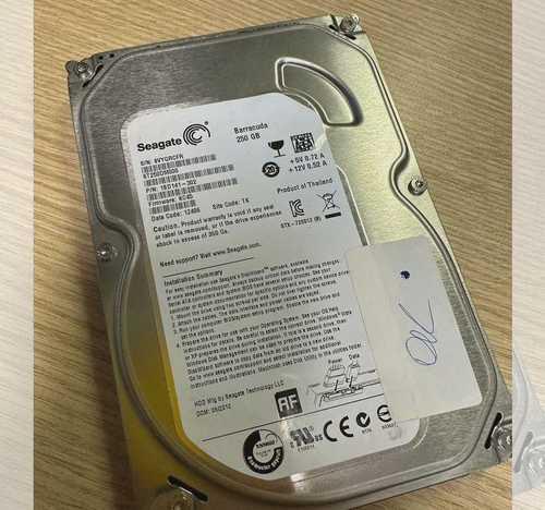 Seagate 3,5'' ST250DM000, 250GB