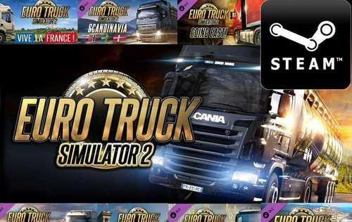Игра Euro Truck Simulator 2 стим (Steam подарок)