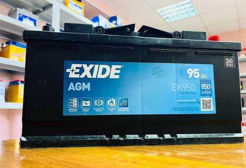 Аккумулятор Exide 95 Ач AGM на Мерседес Ауди Бмв