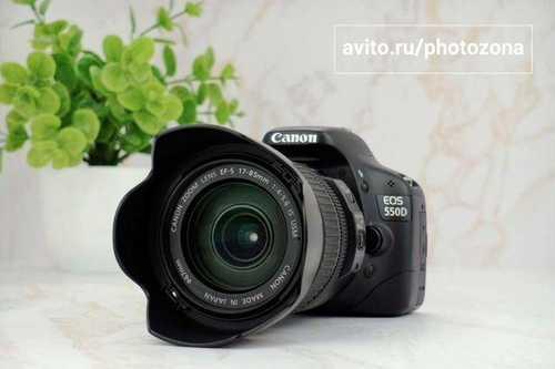 Canon EOS 550D + Canon EF-S 17-85mm IS USM