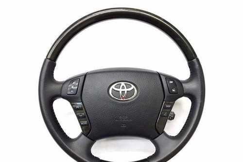 Мультируль с косточкой под чёрное дерево Toyota