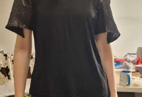Блузка женская черная