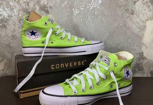 Кеды Converse All Star зеленые
