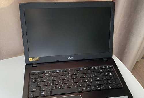 15.6" Acer aspire E5-575G, 512 гб, Core i5-7200U