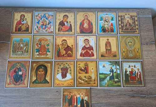 Иконы, открытки с православными молитвами