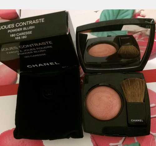 Румяна Chanel 180 caresse. Новые