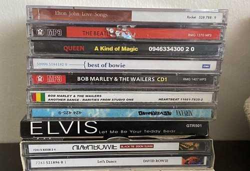 Cd диски Bob Marley, Queen, The Beatles и другие