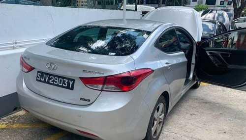 В разборе Hyundai Elantra (MD) 2012г. 1,6л