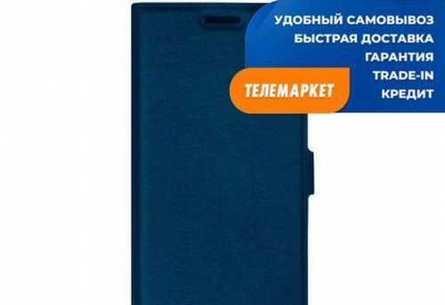 Чехол-книжка DF для Realme C21Y Blue (боковая)