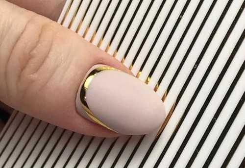 Дизайн для ногтей 3D полоски