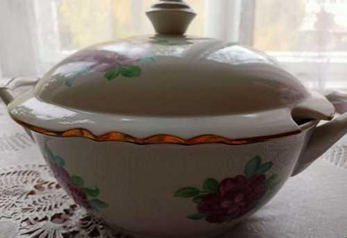 Супница фарфор ссср,Дулево