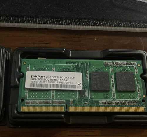 Оперативная память DDR3L 2gb 1600