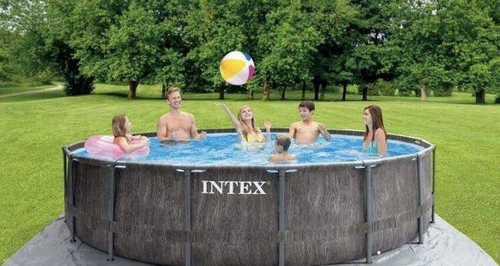 Каркасный бассейн intex 26742 457х122