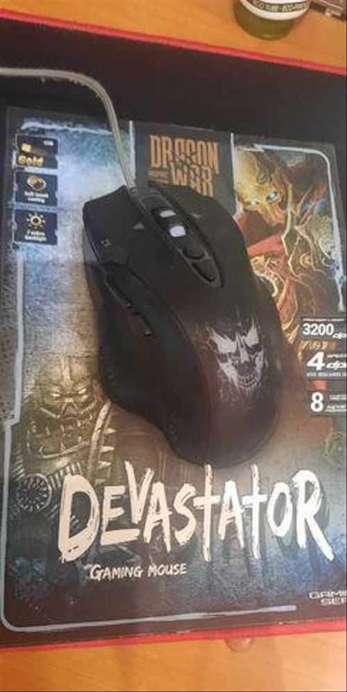 Игровая мышь qumo devastator m12