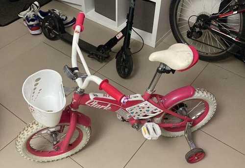 Детский велосипед доя девочек