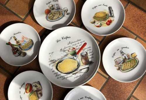 Набор тарелок для блинов Франция