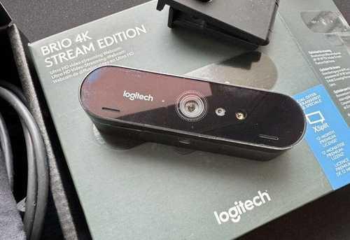Вебкамера logitech brio 4k stream edition