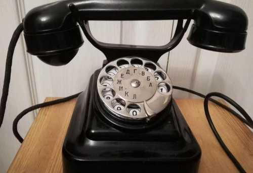 Старинный телефон Красная Заря 1938 года