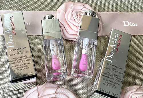 Dior Lip Glow Oil #000, масло для губ в коробке