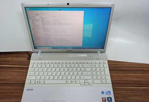 15.5" Sony VPCEB2E1R/WI, 256 ГБ, Pentium P6000, RAM 8 ГБ, ATI Mobility Radeon HD 5470 0.5 ГБ