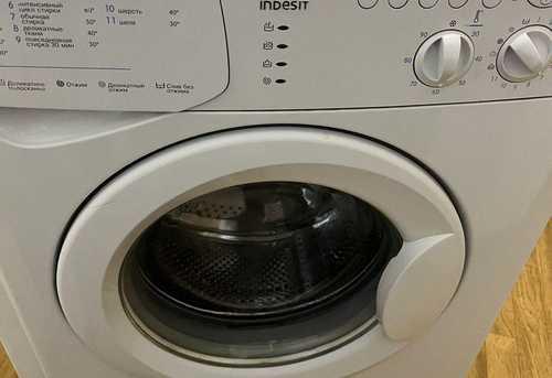 Стиральная машина бу indesit wisl103