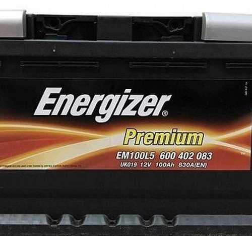 Б/У Автоаккумулятор Energizer Premium 100 А/ч EM10