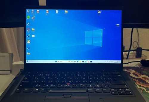 14" Lenovo ThinkPad X1 Carbon Gen 6, 512 ГБ, Core i7-8550U, RAM 16 ГБ, Intel UHD Graphics