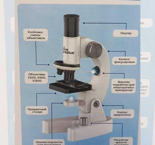 Микроскоп live creative