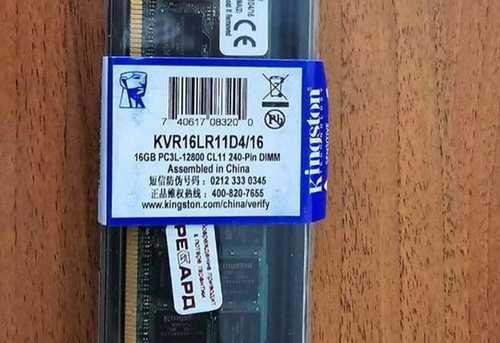 Оперативная память Kingston DDR 3 KVR16LR11D4/16