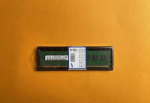 Память Samsung DDR3 1600 MHz 4 GB dimm для Пк