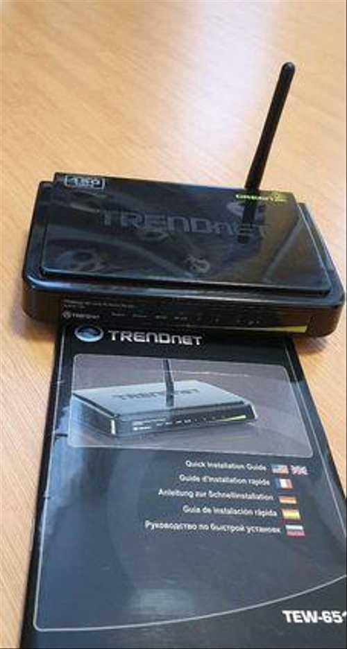 Wifi роутер trendnet