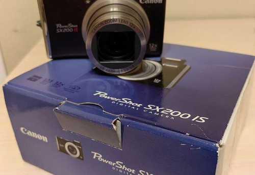Компактный фотоаппарат canon sx200