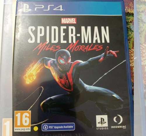 Spider man miles morales для PS4