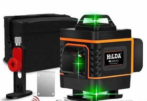 Лазерный уровень нивелир 4D Hilda 16 линий (Новые)