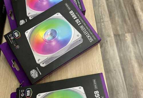 Вентеляторы Cooler master sickleflow 120 argb 4шт