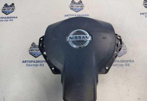Подушка безопасности в руль Nissan Qashqai J10