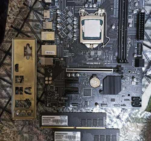 Материнская плата lga 1200 h510m