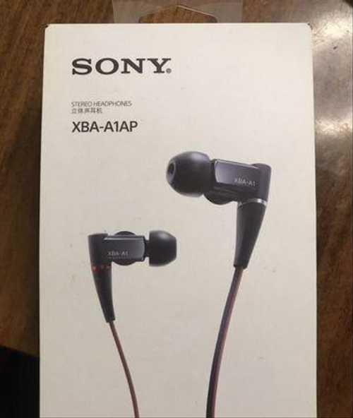 Наушники Sony XBA-A1AP