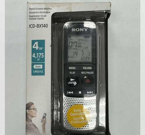 Диктофон sony ICD-BX140