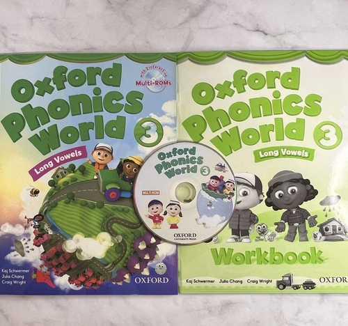 Oxford Phonics World 3 Long Vowels новые