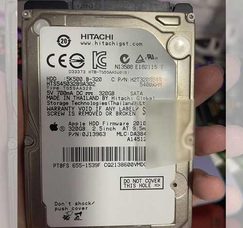 Жесткий диск apple 320 GB HDD