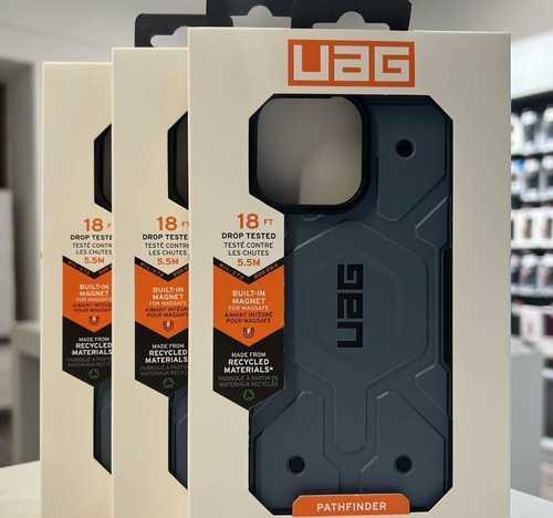 Чехол UAG Pathfinder для iPhone 16 Pro Max Blue