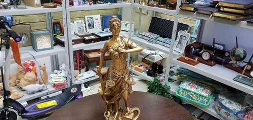 Статуэтка "Фемида - богиня правосудия" Н43 см