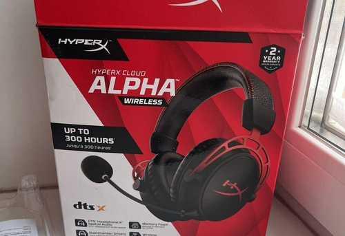 Беспроводные наушники Hyperx Cloud Alpha Wireless