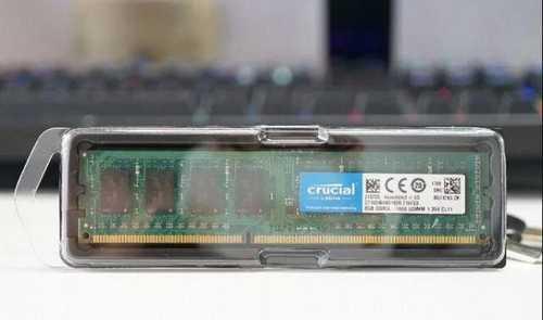 DDR3 1600 MHz 4GB Crucial dimm Новая для пк