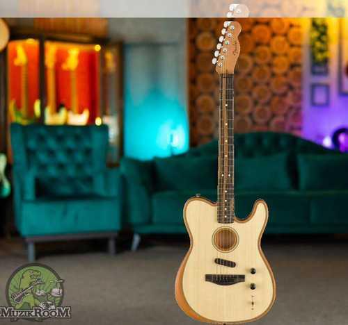 Fender American Acoustasonic Telecaster Natural