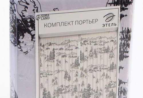 Комплект из 2х штор Этель Winter landscape