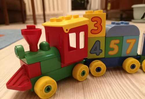 Lego duplo поезд Считай и играй оригинал