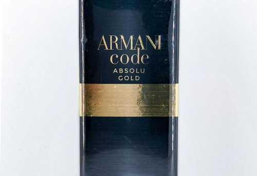 Giorgio armani code absolu gold оригинал